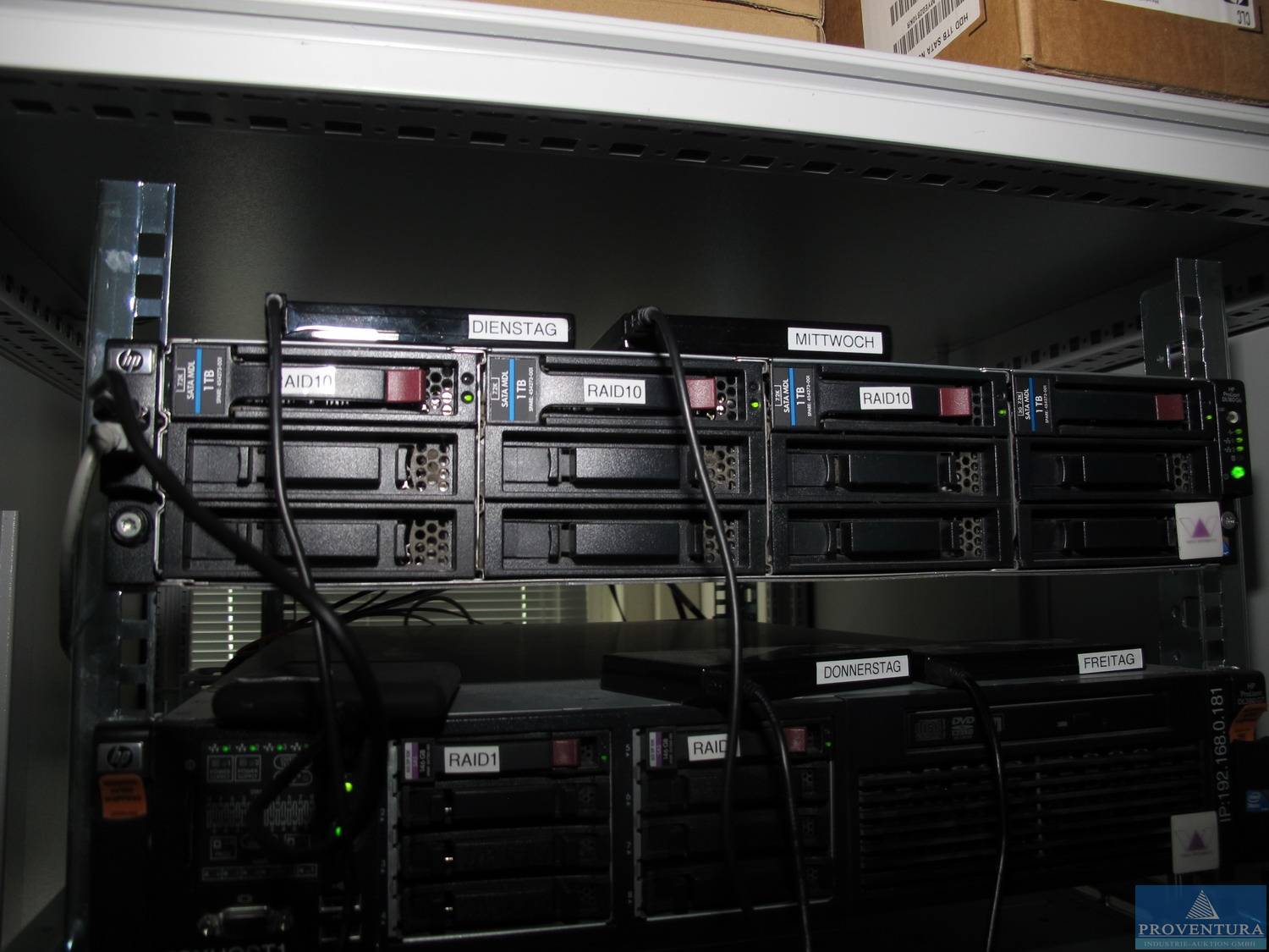 Festplatten-Rack HP ProLiant DL180 G6