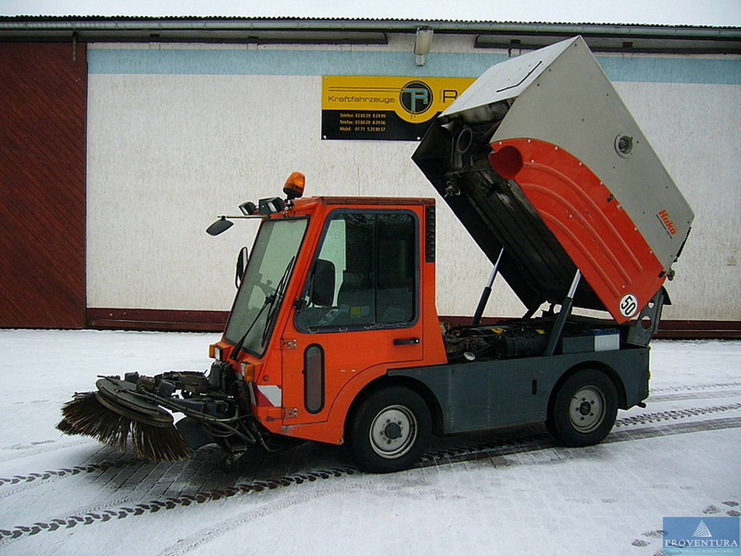 Kehrmaschine HAKO Citymaster 1800 TDI, EZ 01/2006,