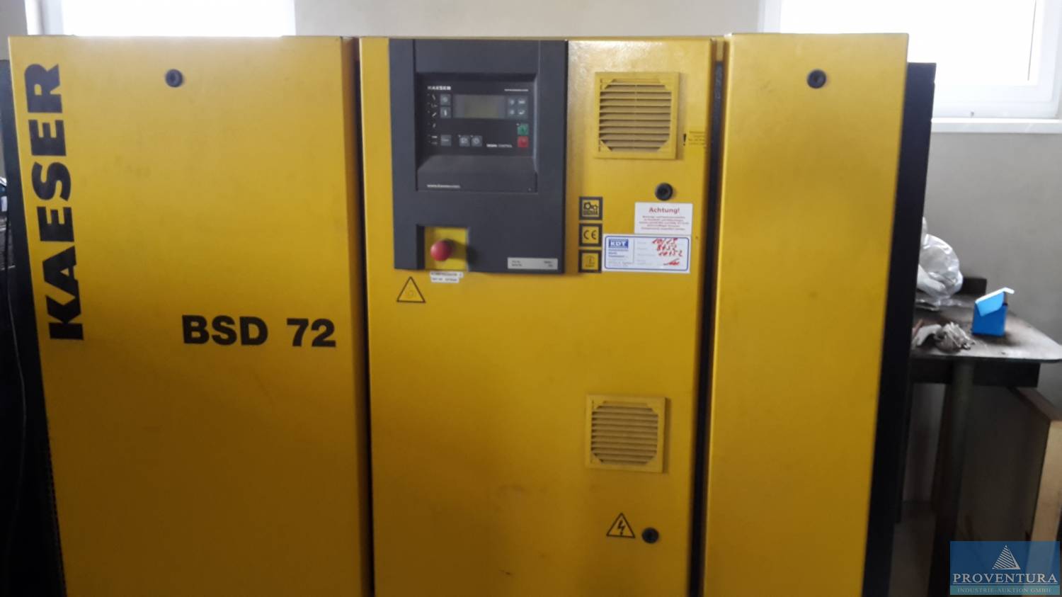 Schraubenkompressor KAESER BSD 72 Baujahr 2007