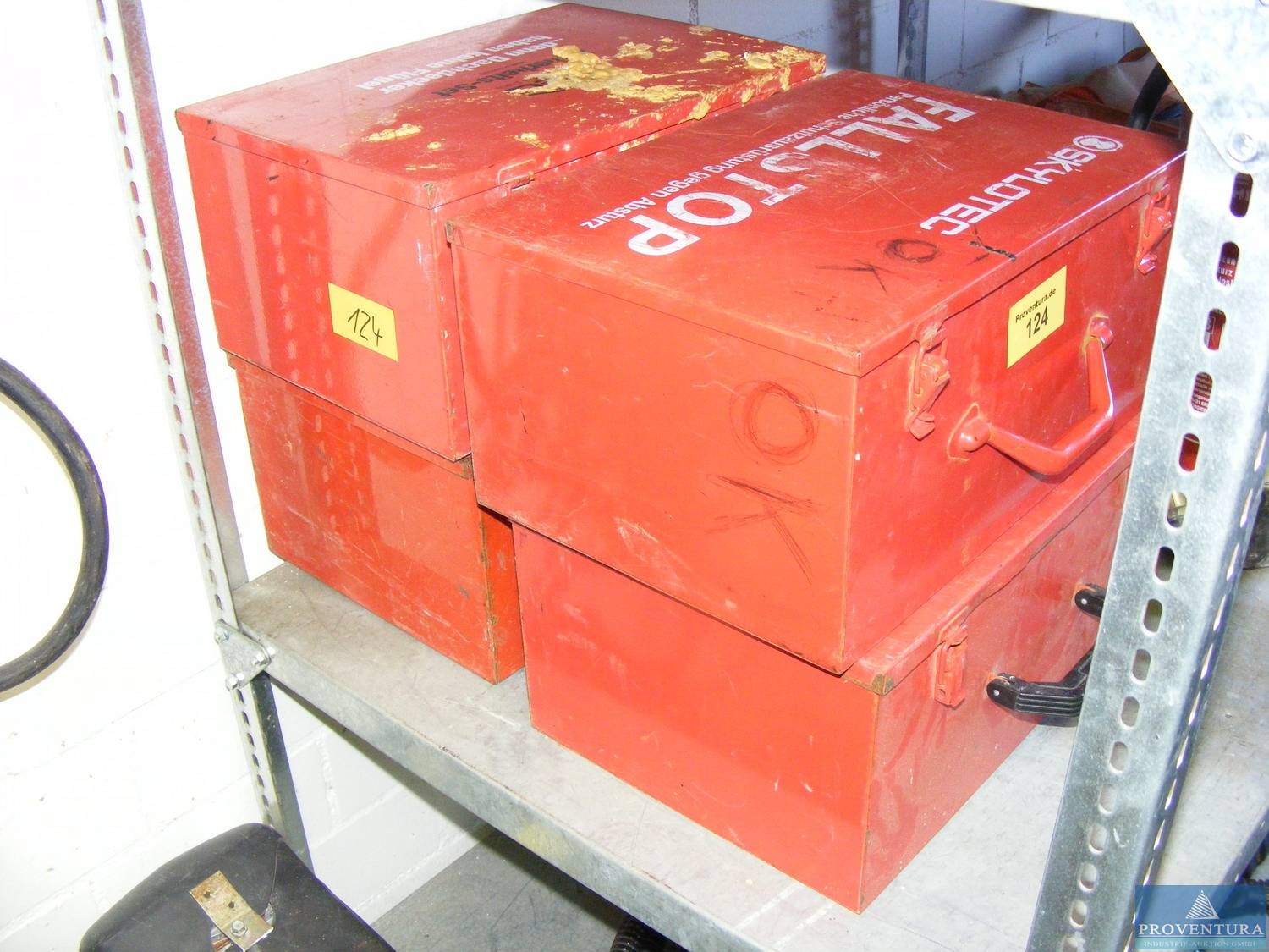 Fallstopp-Sicherungen SKYLOTEC Vollständigkeit nicht überprüft