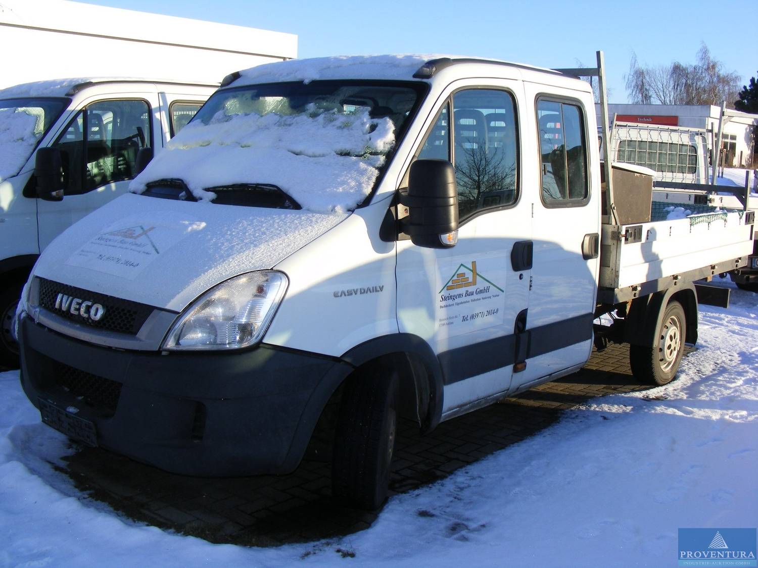 Lkw Doka offener Kasten IVECO 29L12DE C25C Easy Daily 2.3 D