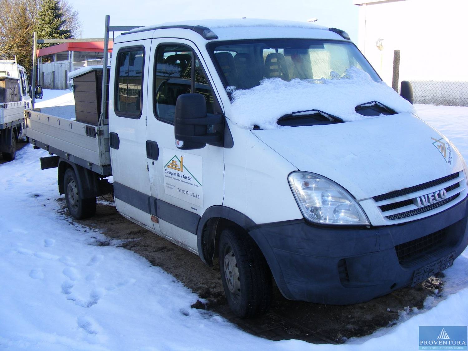 Lkw Doka offener Kasten IVECO 29L12D C25C 2.3 D