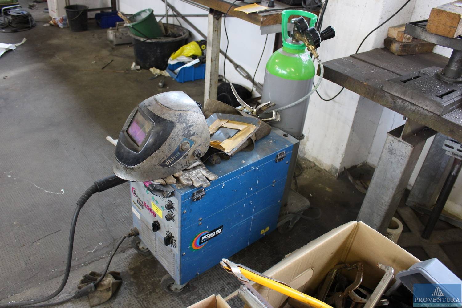 Schutzgasschweißgerät SYNERGIC Synmag 2500 ESS