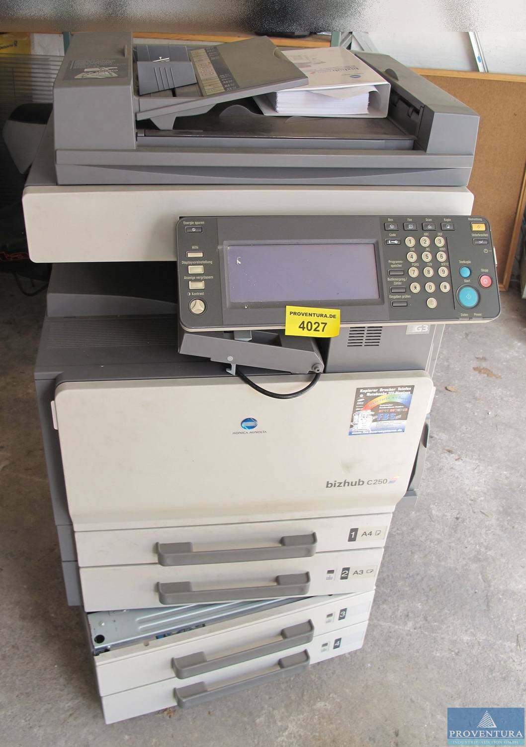 Multifunktionsgerät Konica-Minolta bizhub C250