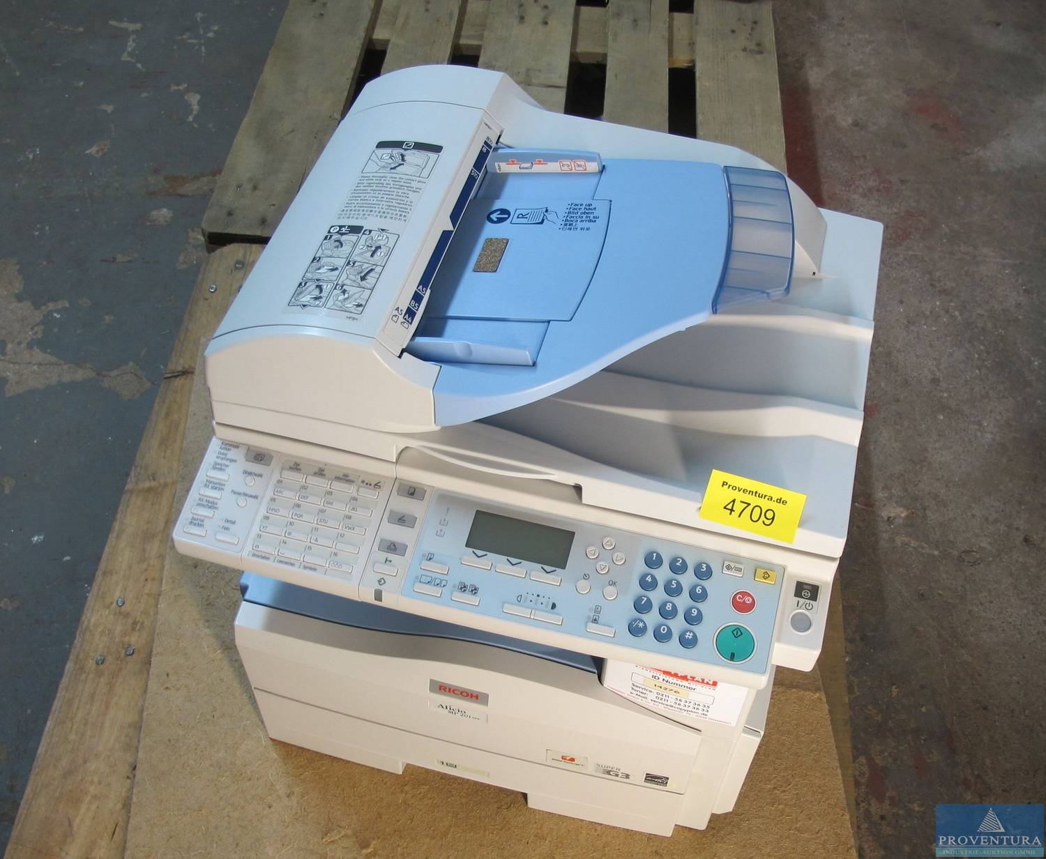 Multifunktionsgerät RICOH Aficio MP 201SPF