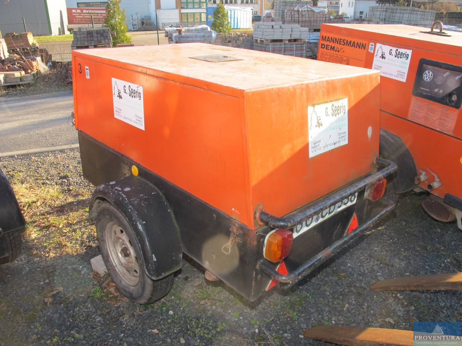 Baukompressor FLOTTMANN Flottair 629