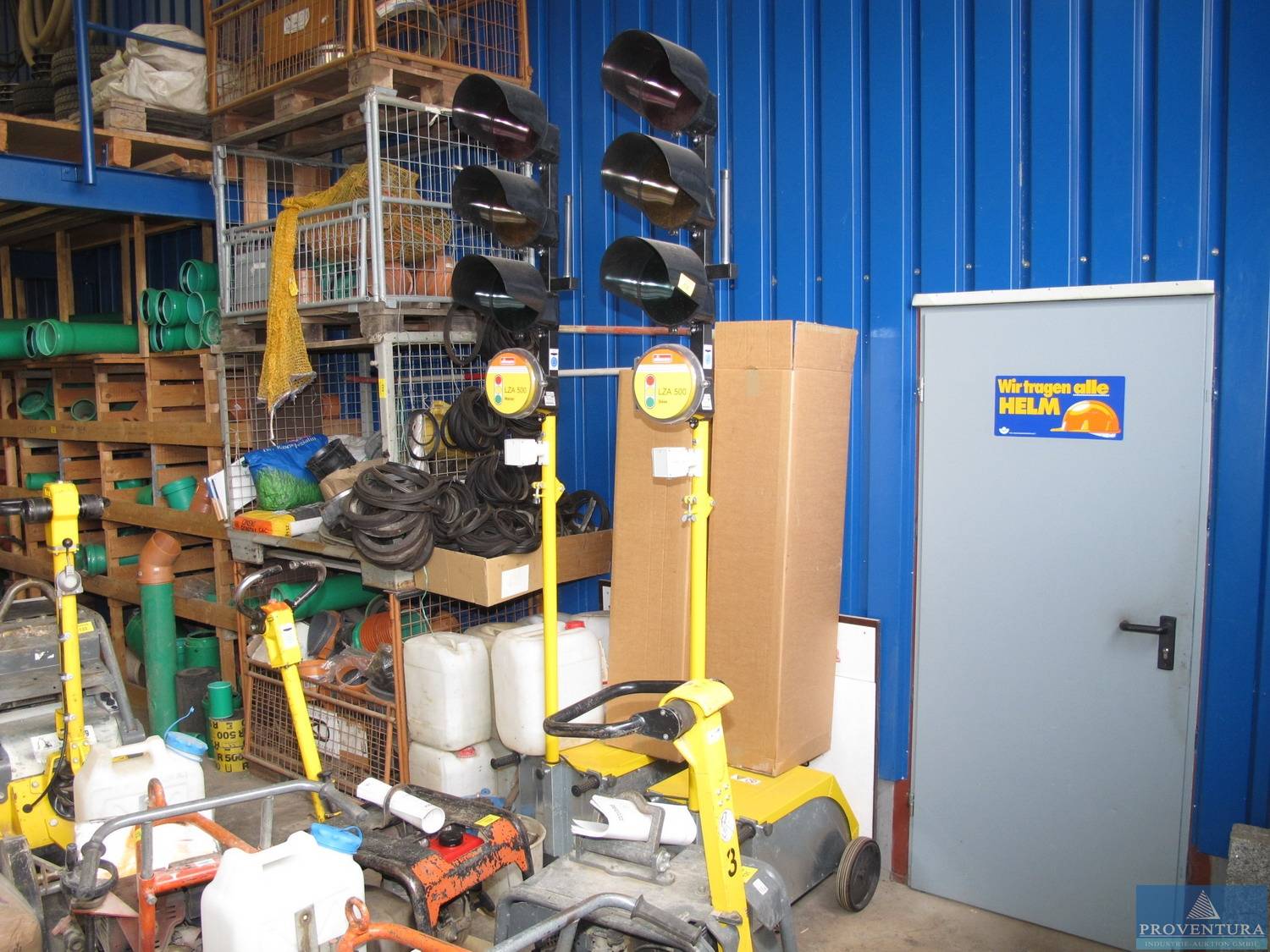 Baustellenampel NISSEN Quarz LZA 500-LED Funksensor