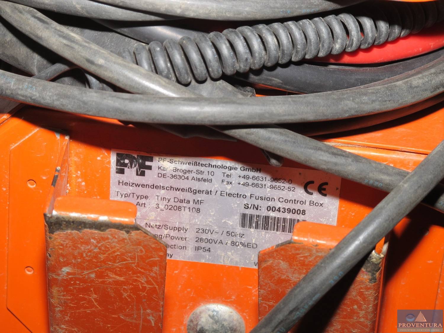 Heizwendelschweißgerät PLASSON Polymatic S