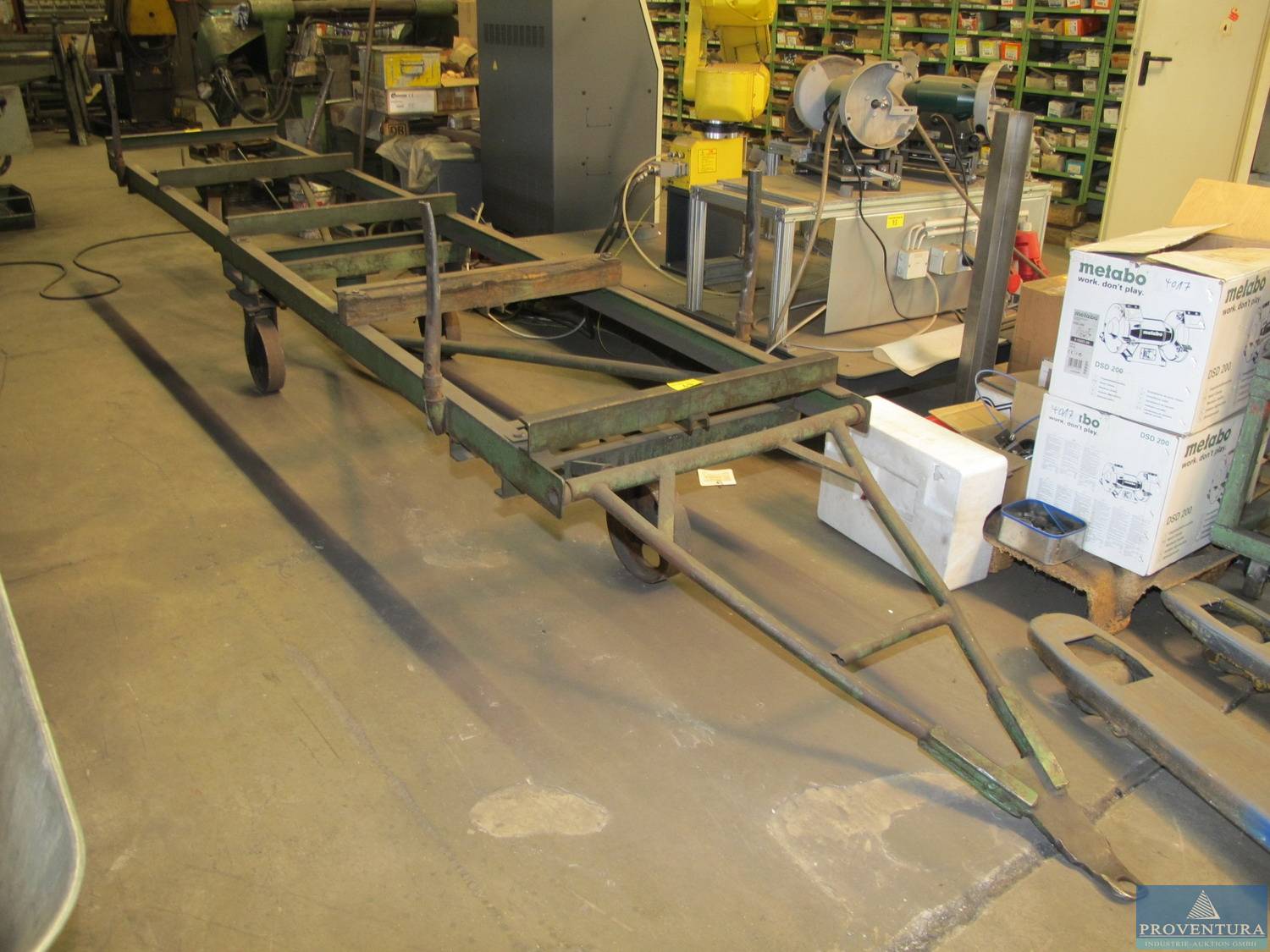 Materialwagen für Langmaterial