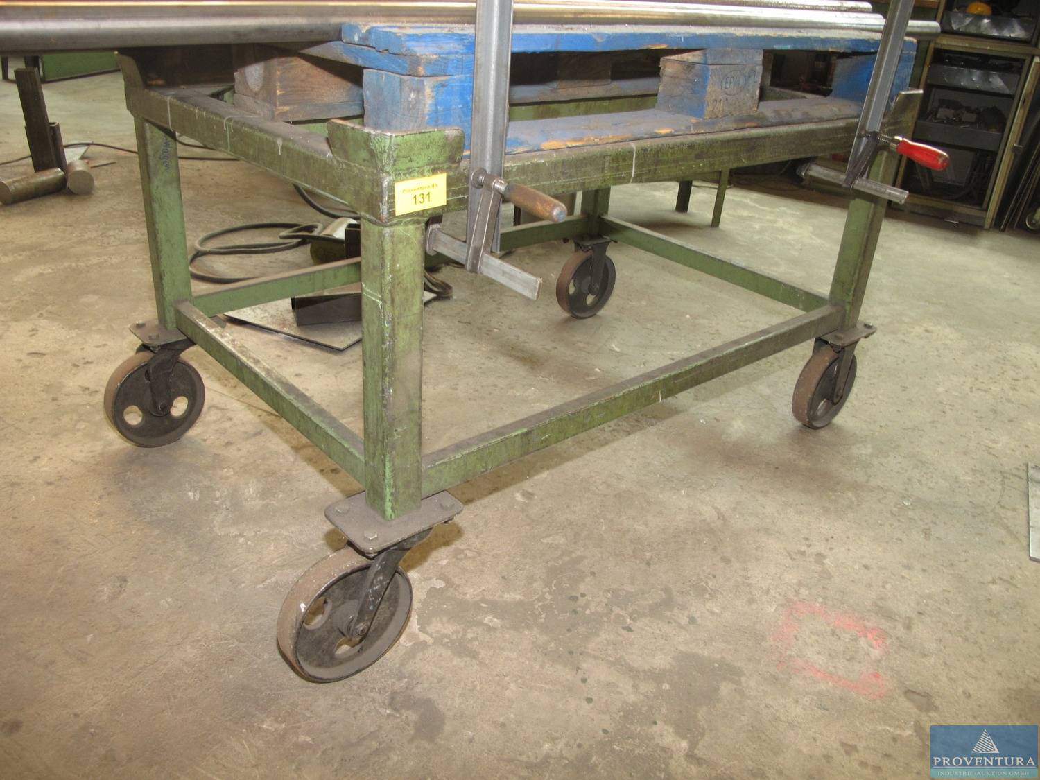 Materialwagen Stahl