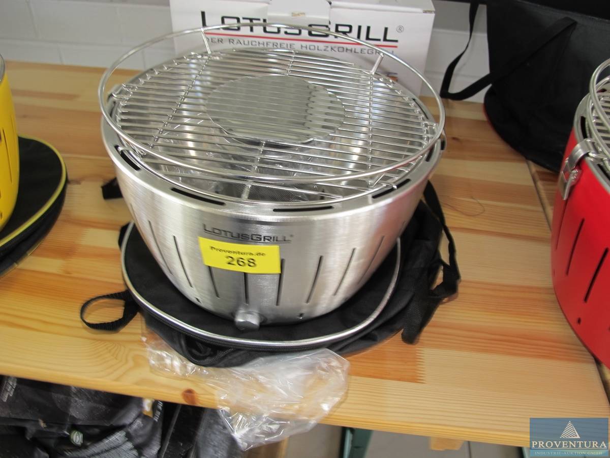 Holzkohle-Tischgrill LOTUSGRILL G 340