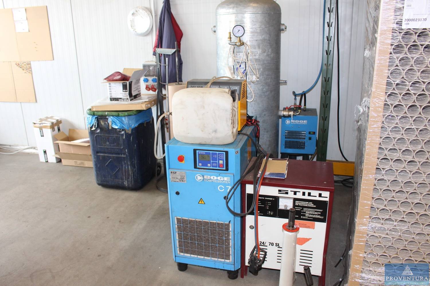 Schraubenkompressoranlage BOGE C7