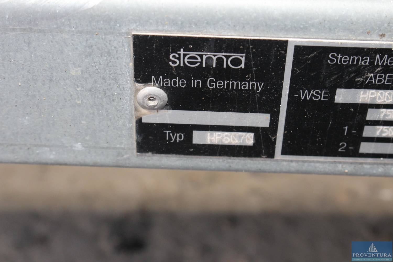 Stema Hp 6070 Ersatzteile