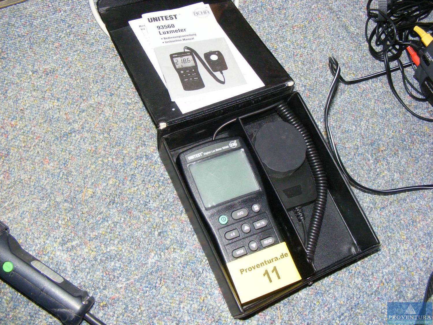 Luxmeter UNITEST BEHA 93560