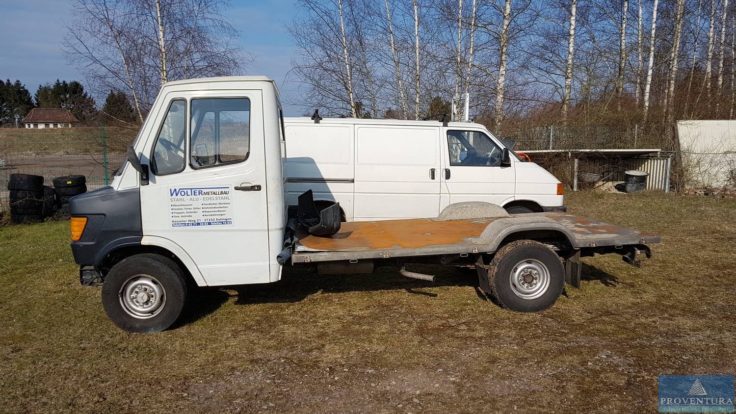 Lkw offener Kasten MERCEDES-BENZ 207 D