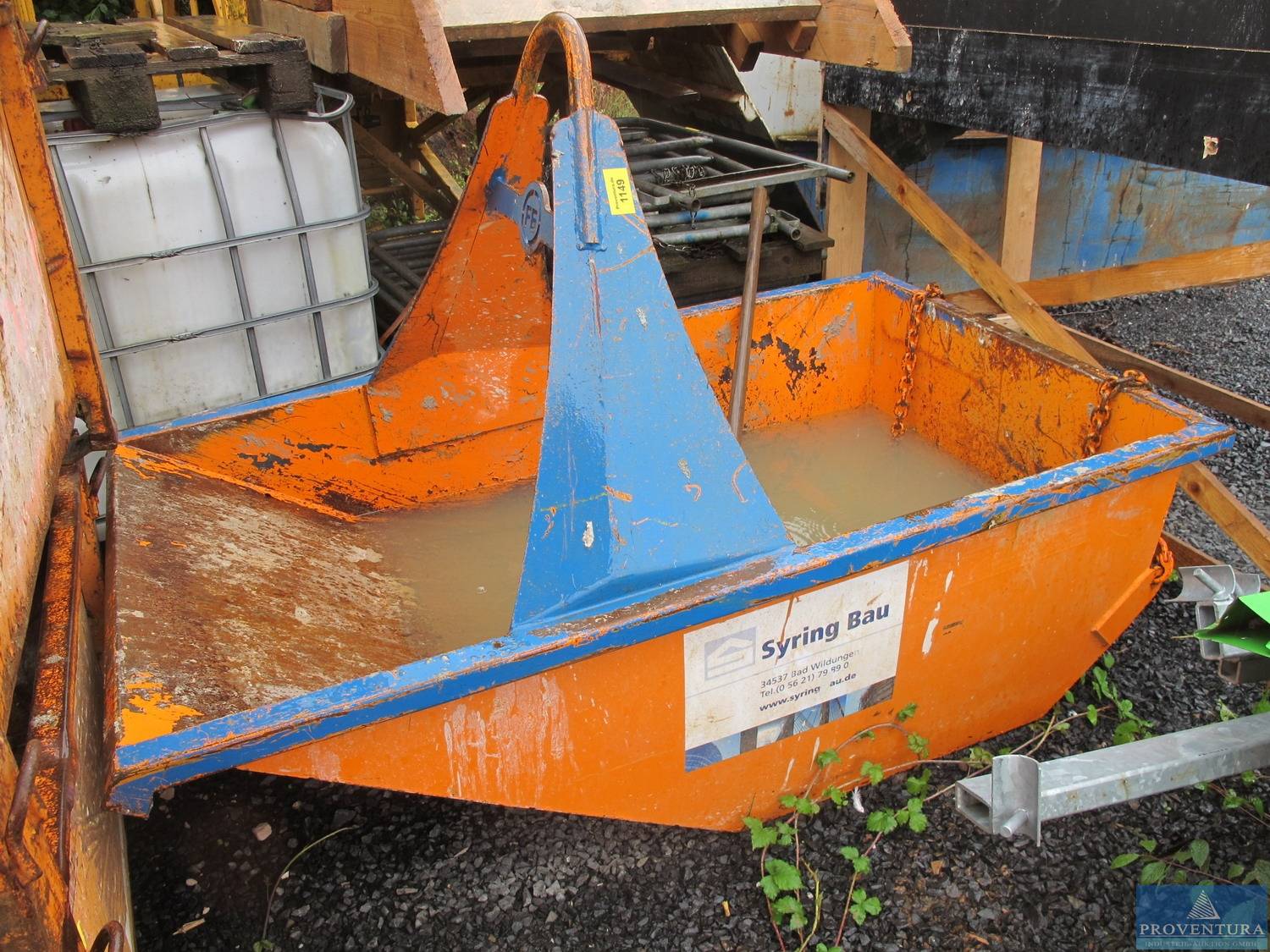 Kran-Container ca. 1.5 m³