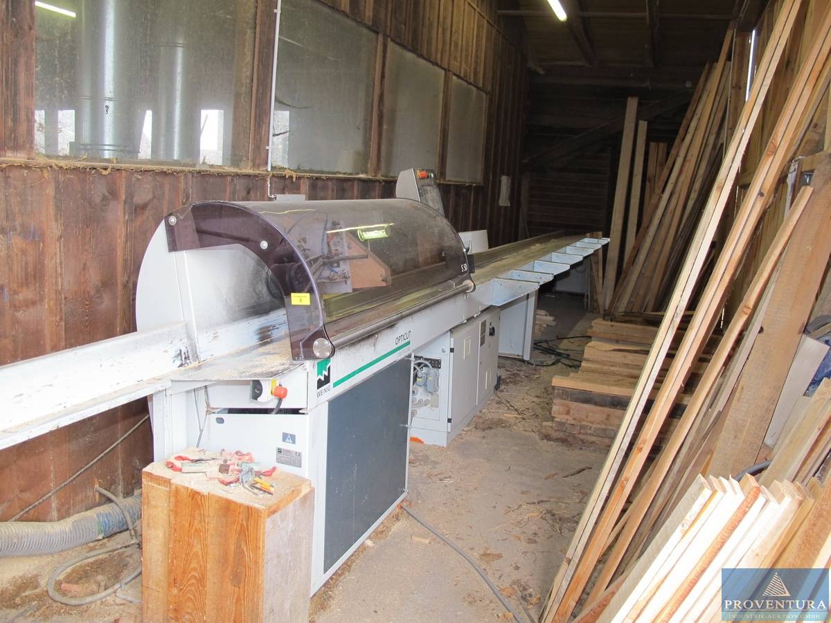 Kappsägeautomat WEINIG Opticut S50 Opticut Dimter Line Opthnizing ...