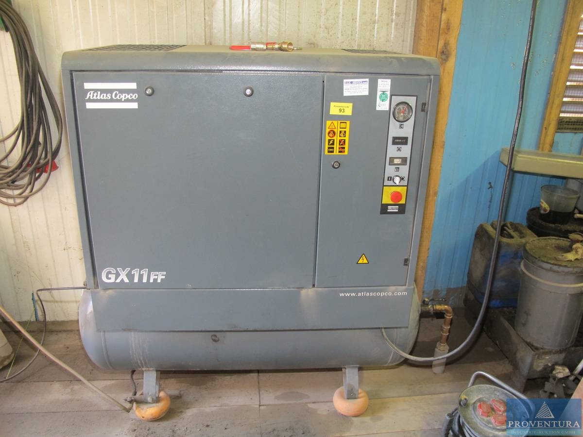 Schraubenkompressor ATLAS-COPCO GX 11 FF