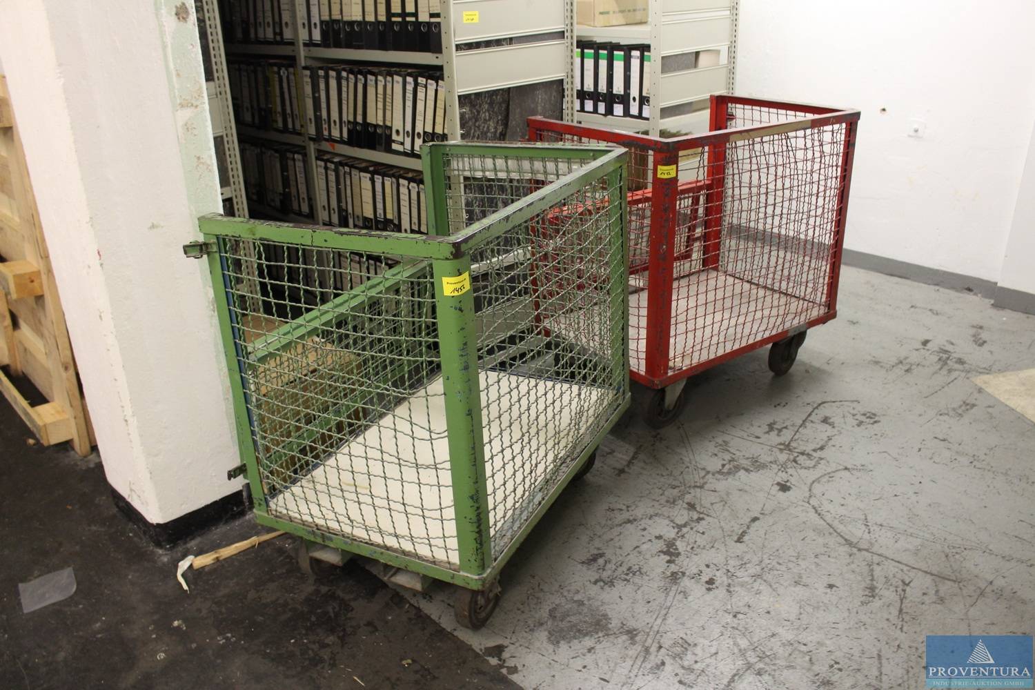 Gitterbox-Rollwagen ca. 120x80x100 cm