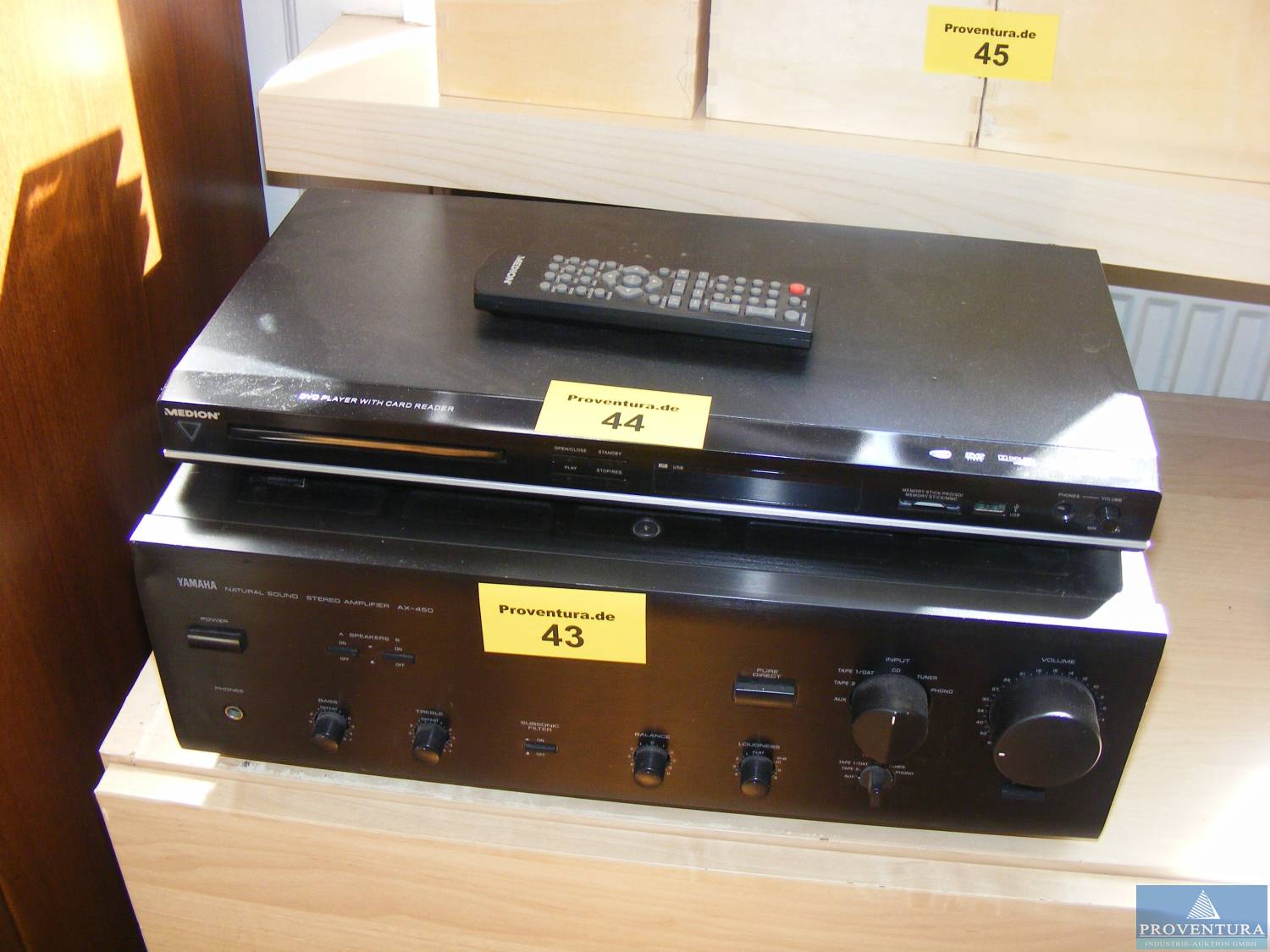 DVD-Player MEDION mit Card Reader und Fernbedienung