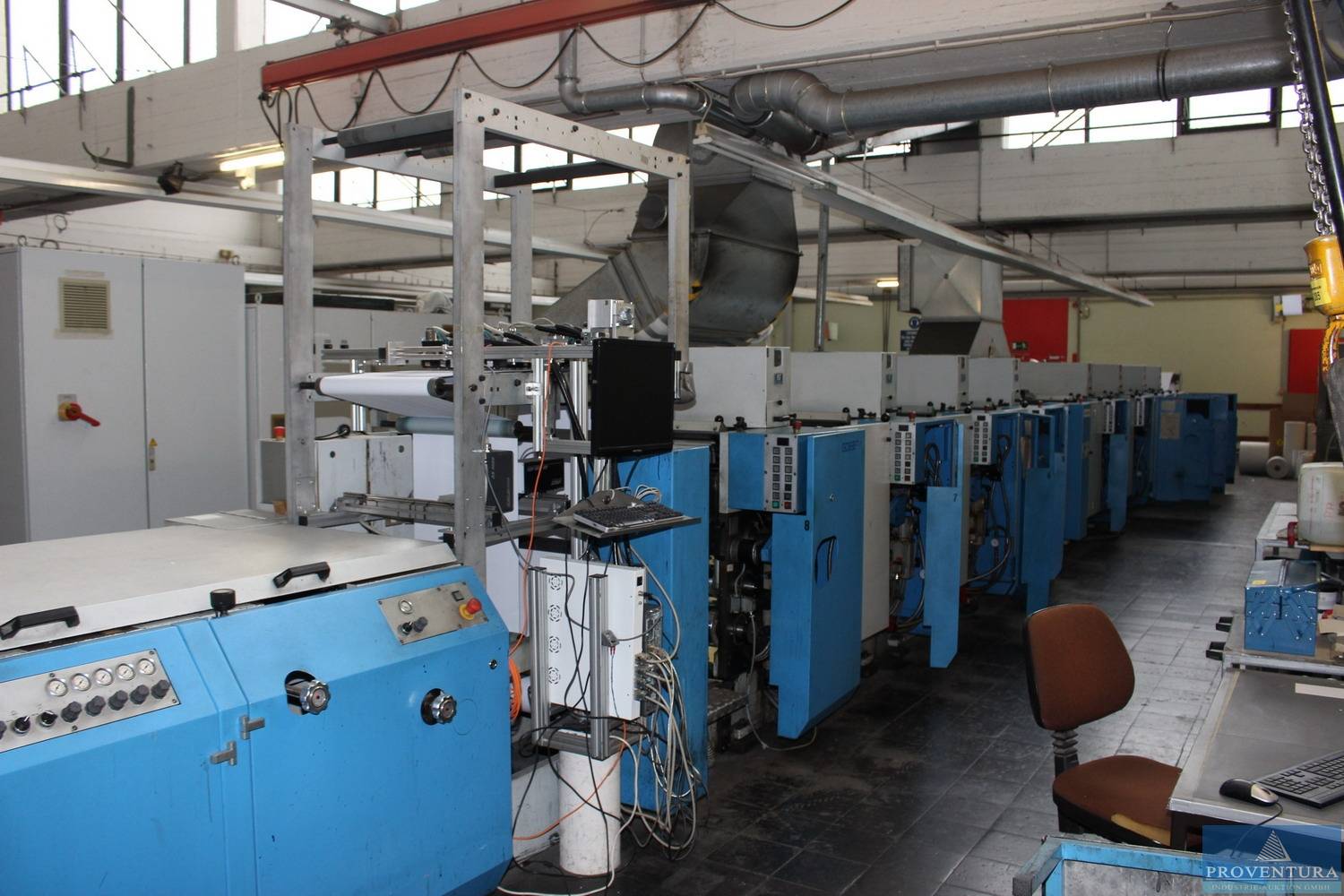 8-Farben-Rotationsdruckmaschine GOEBEL Ecoprint