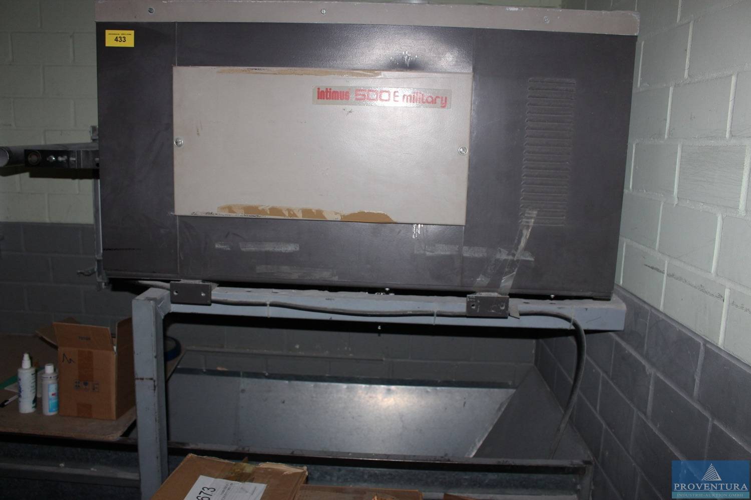 Aktenvernichter INTIMUS 500 E Military