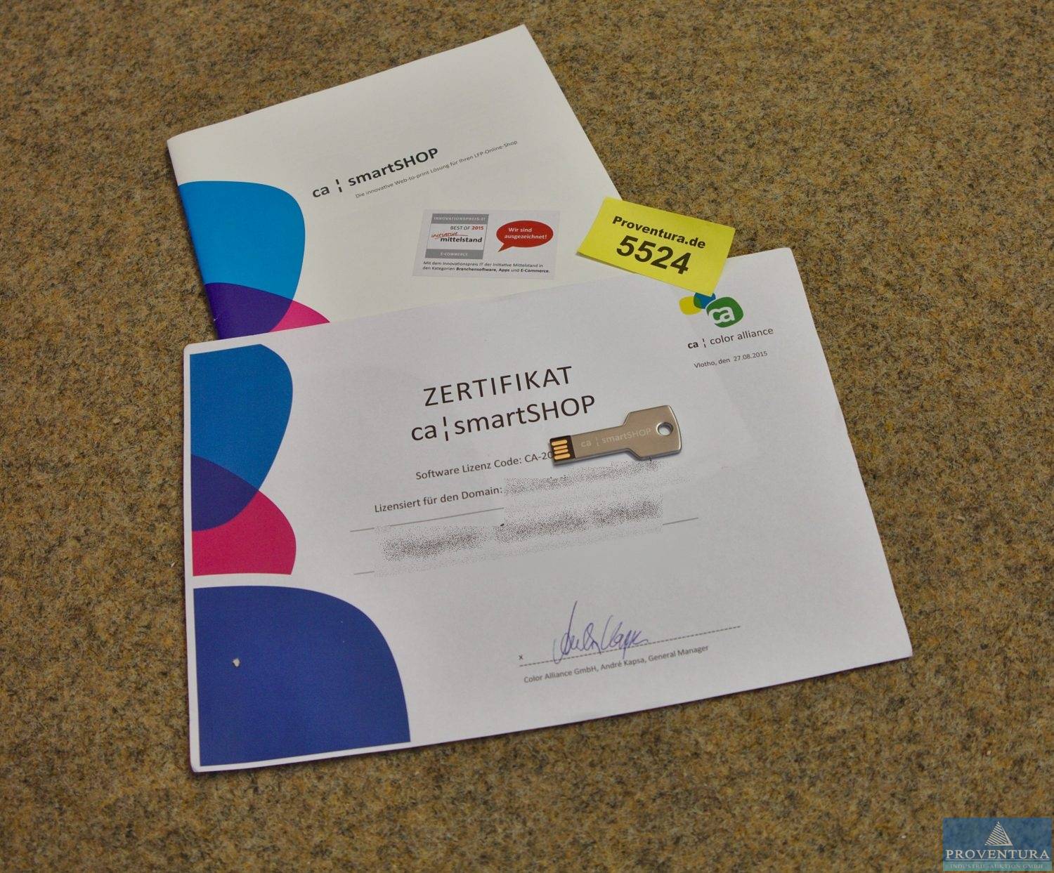 Software COLOR ALLIANCE ca smartSHOP