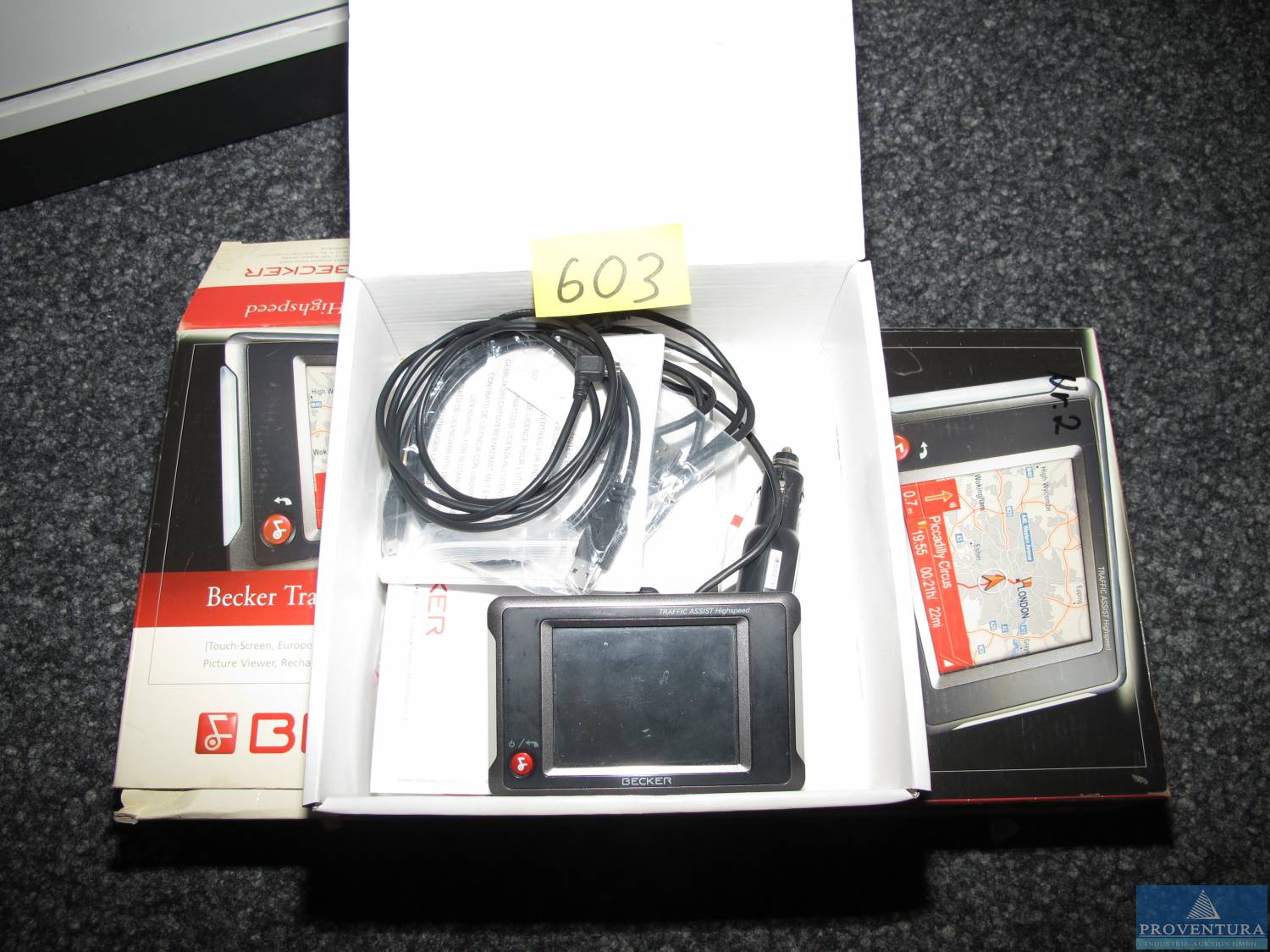 Mobilnavigation BECKER Traffic Assist Highspeed